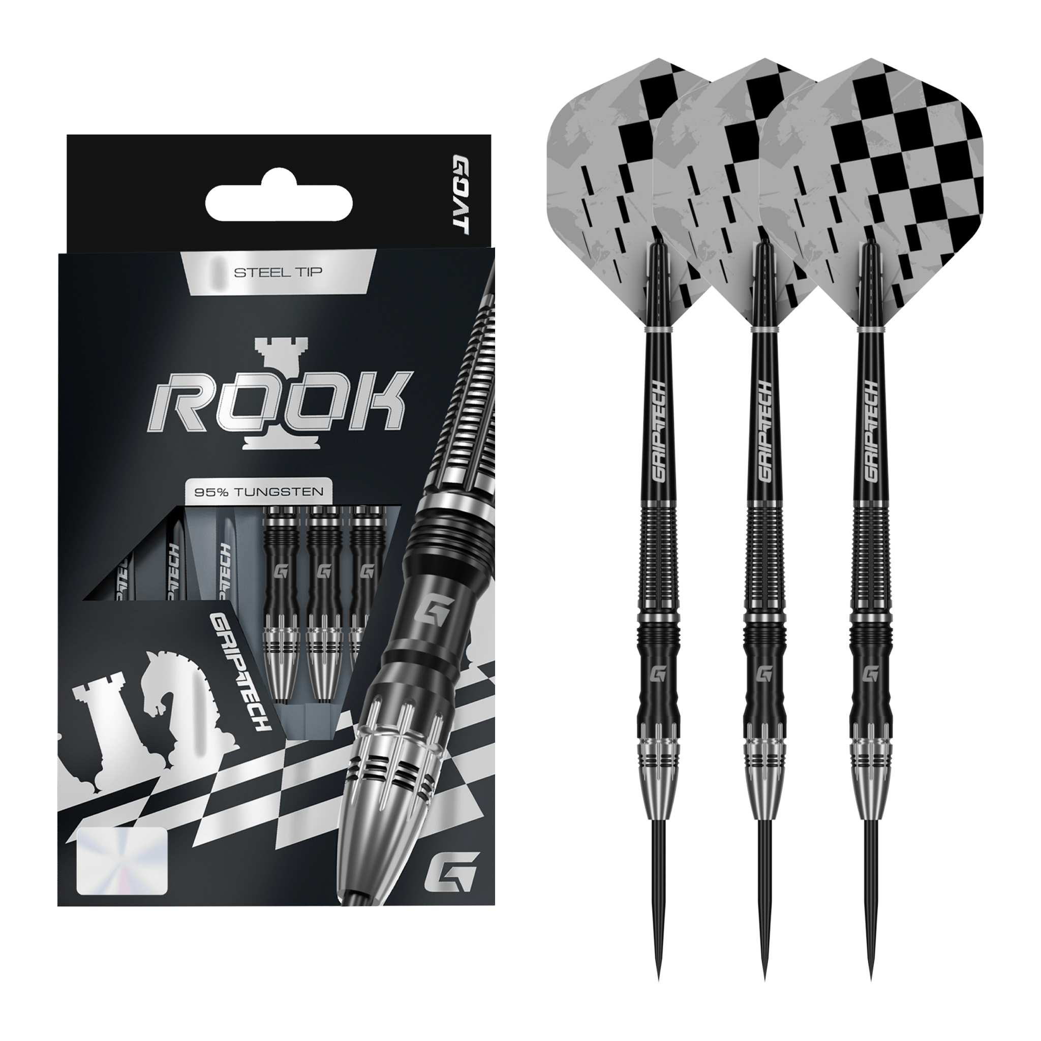 Buy Goat Rook- 95% Tungsten Steel Tip Darts from Darts Online