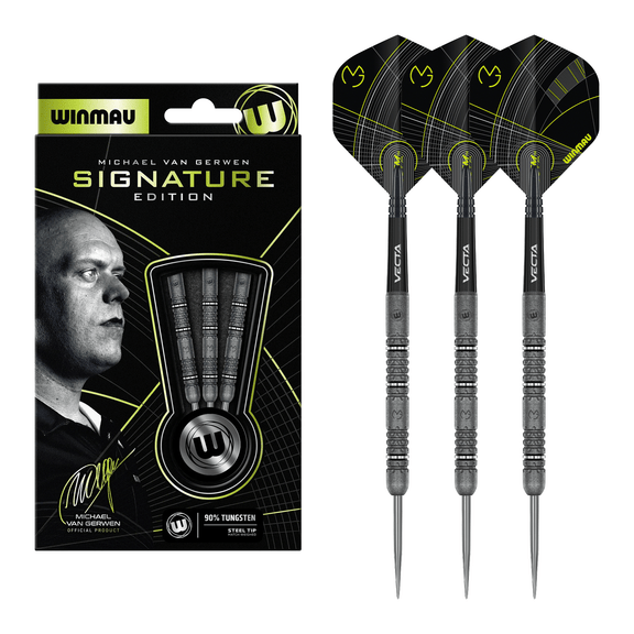 Buy Winmau MVG Signature Edition - 90% Tungsten Steel Tip Darts from ...