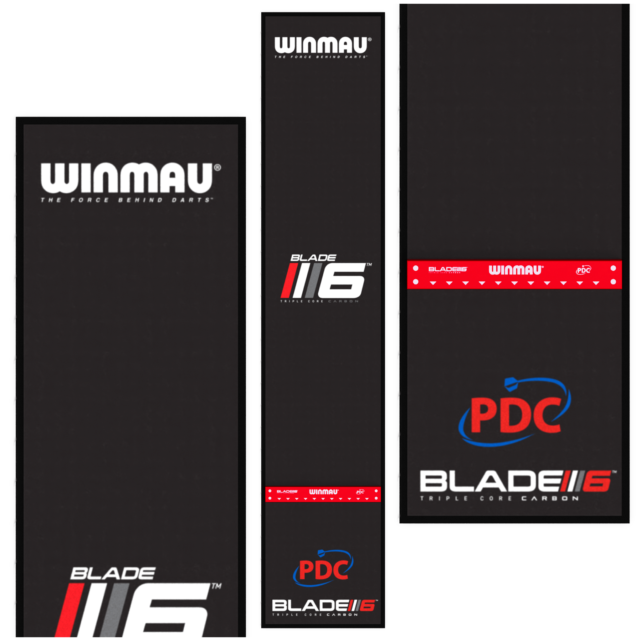 Buy Winmau Pro Zone Precision Soft Feel Dart Mat With Integrated Oche from Darts Online