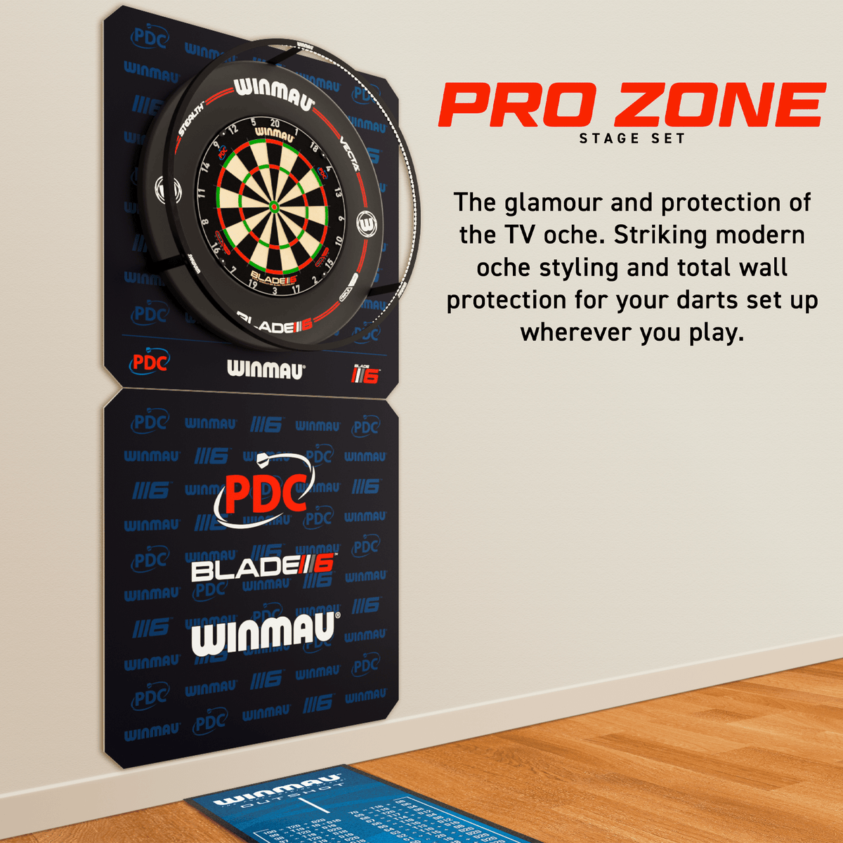 Buy Winmau Pro-Zone Stage Set from Darts Online