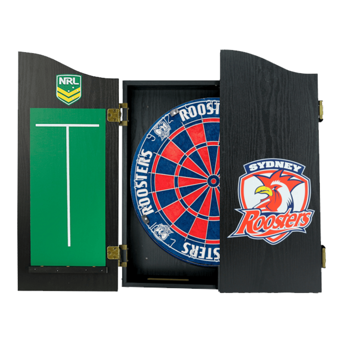 Buy Official NRL Dartboard, Cabinet & Darts - Complete Darts Set from ...