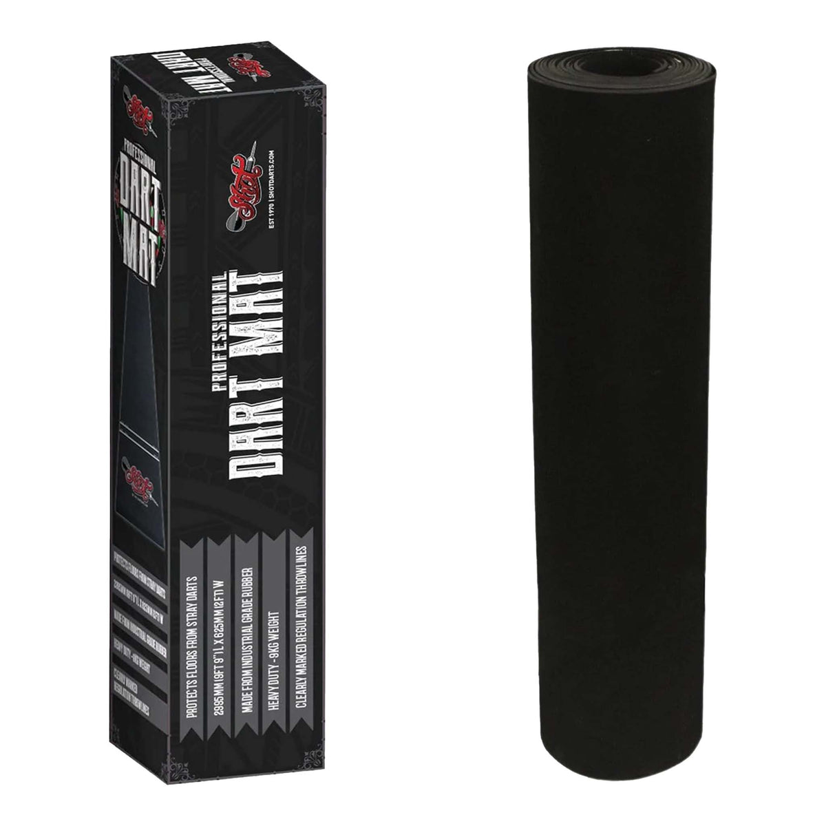 Buy Shot Heavy Duty Rubber Dart Mat from Darts Online